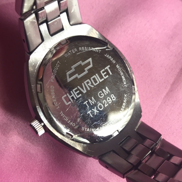 chevrolet | Accessories | Chevrolet Tm Gm Tx298 Stainless Steel Back ...